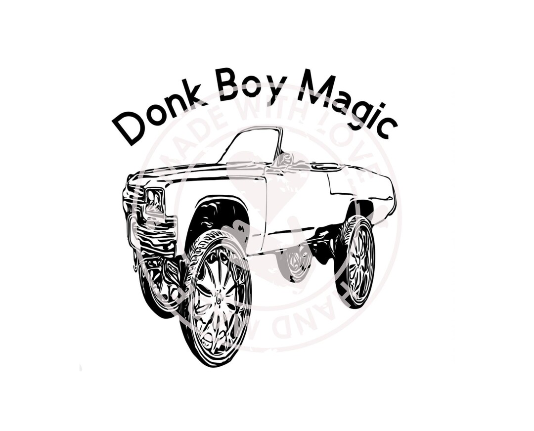 Donk Boy Magic SVG - Etsy
