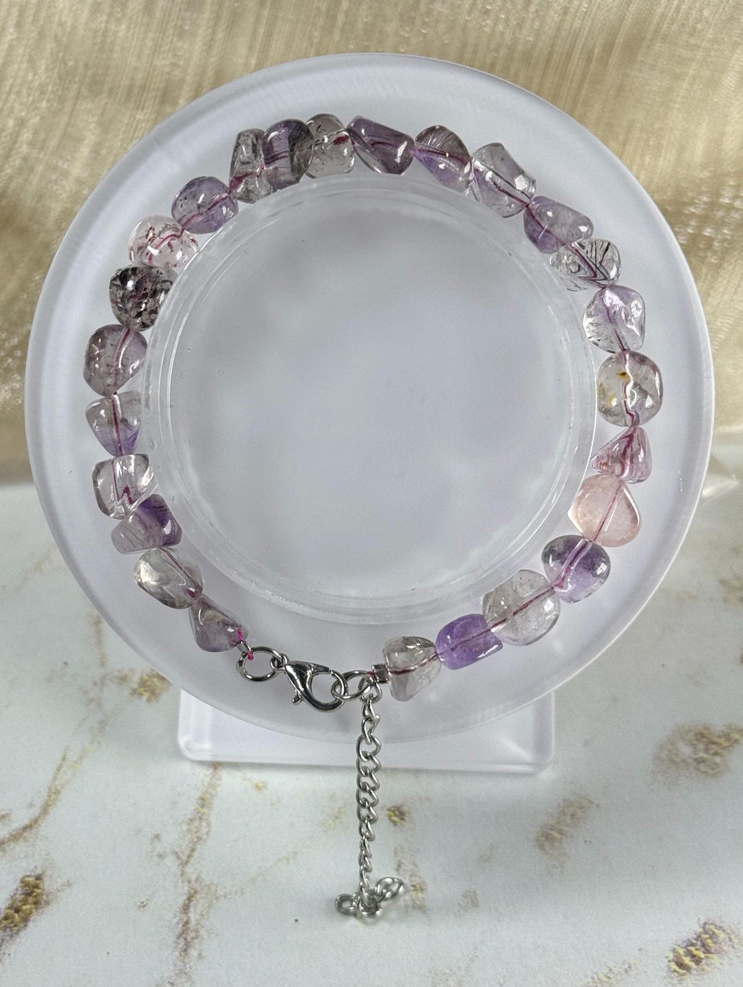 Sparkling Rare Gravel/pebble Cut Handmade 7mm Genuine Natural Super ...