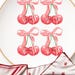 Cherry Name Place Card: Editable Template (digital Download) - Etsy