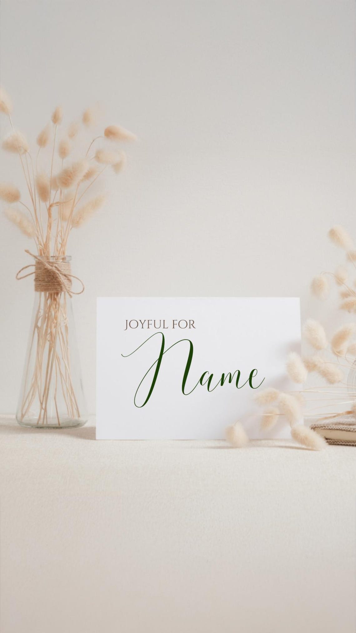 Printable Place Card Template: Editable Name Card (digital Download) - Etsy