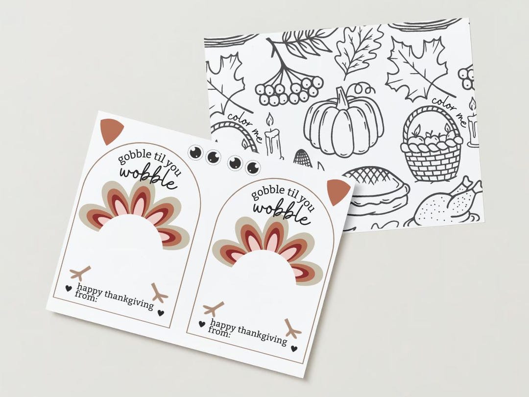 Printable Turkey Coloring Page, Thanksgiving, Fall Friendsgiving Party ...