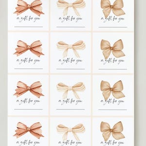 Printable Gift Tags, Editable Gift Tag, Digital Template - Etsy