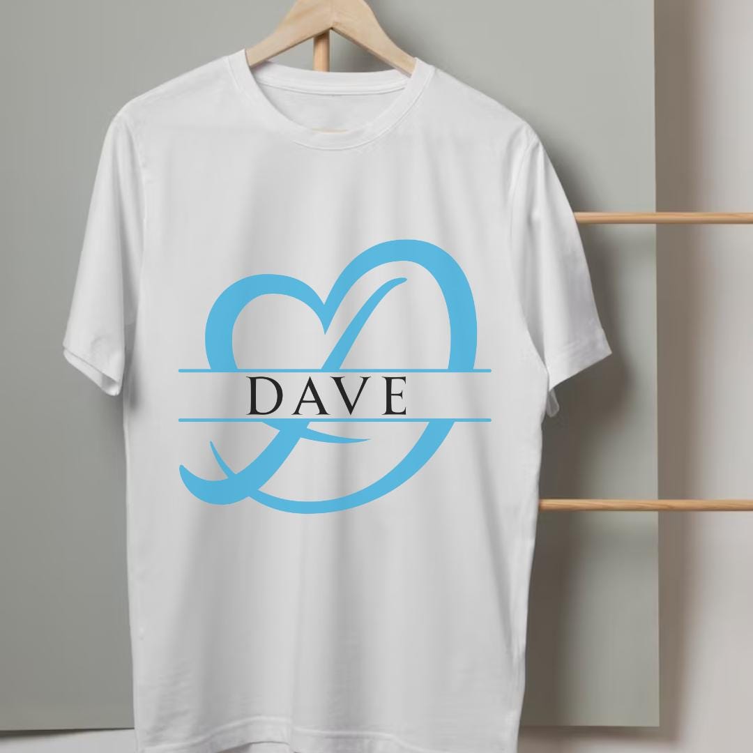 Custom Split Monogram SVG Bundle, Split Letter Alphabets, Split Name ...