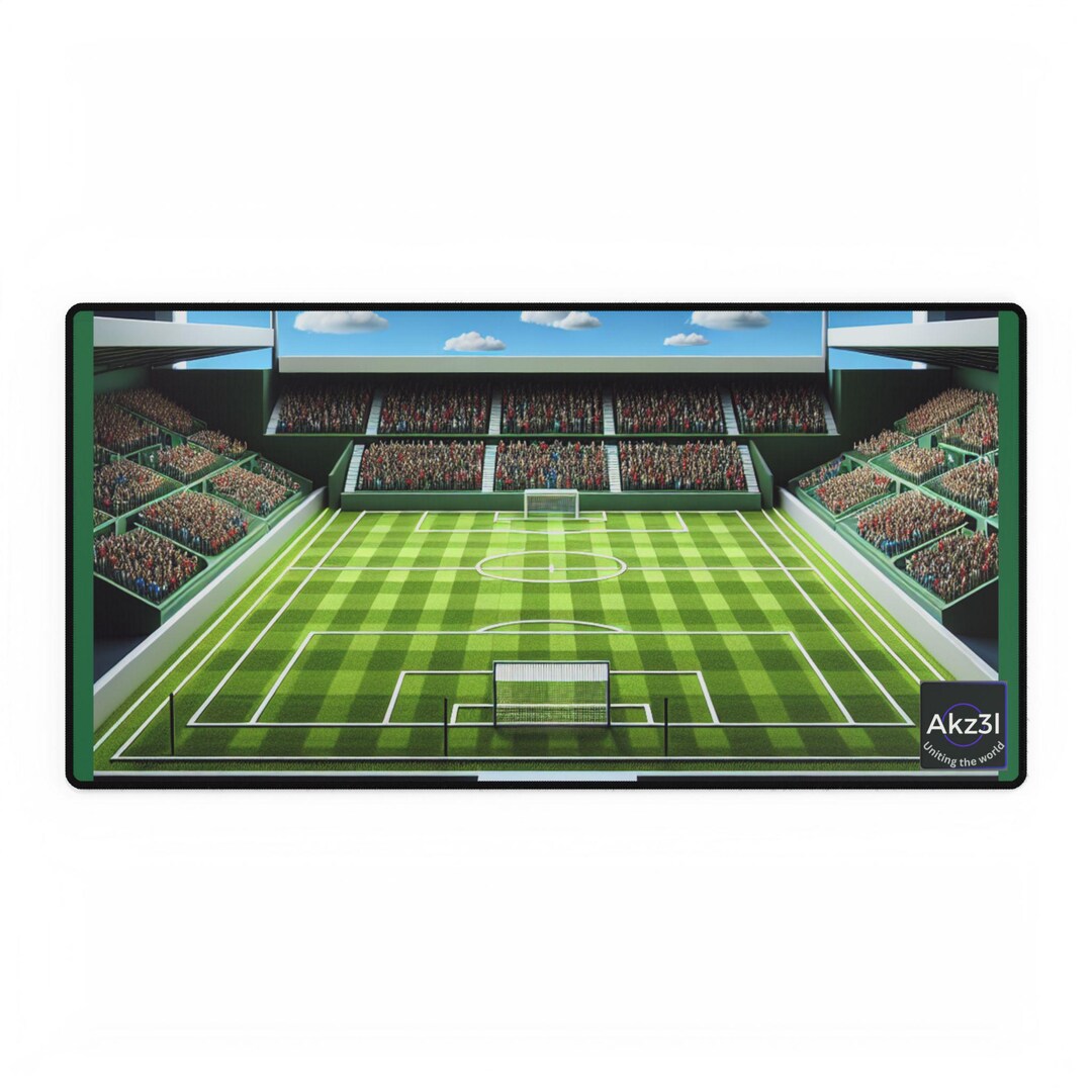 Akz3l Official Soccer/football Field Desk Mat Gift for Sports Lovers ...