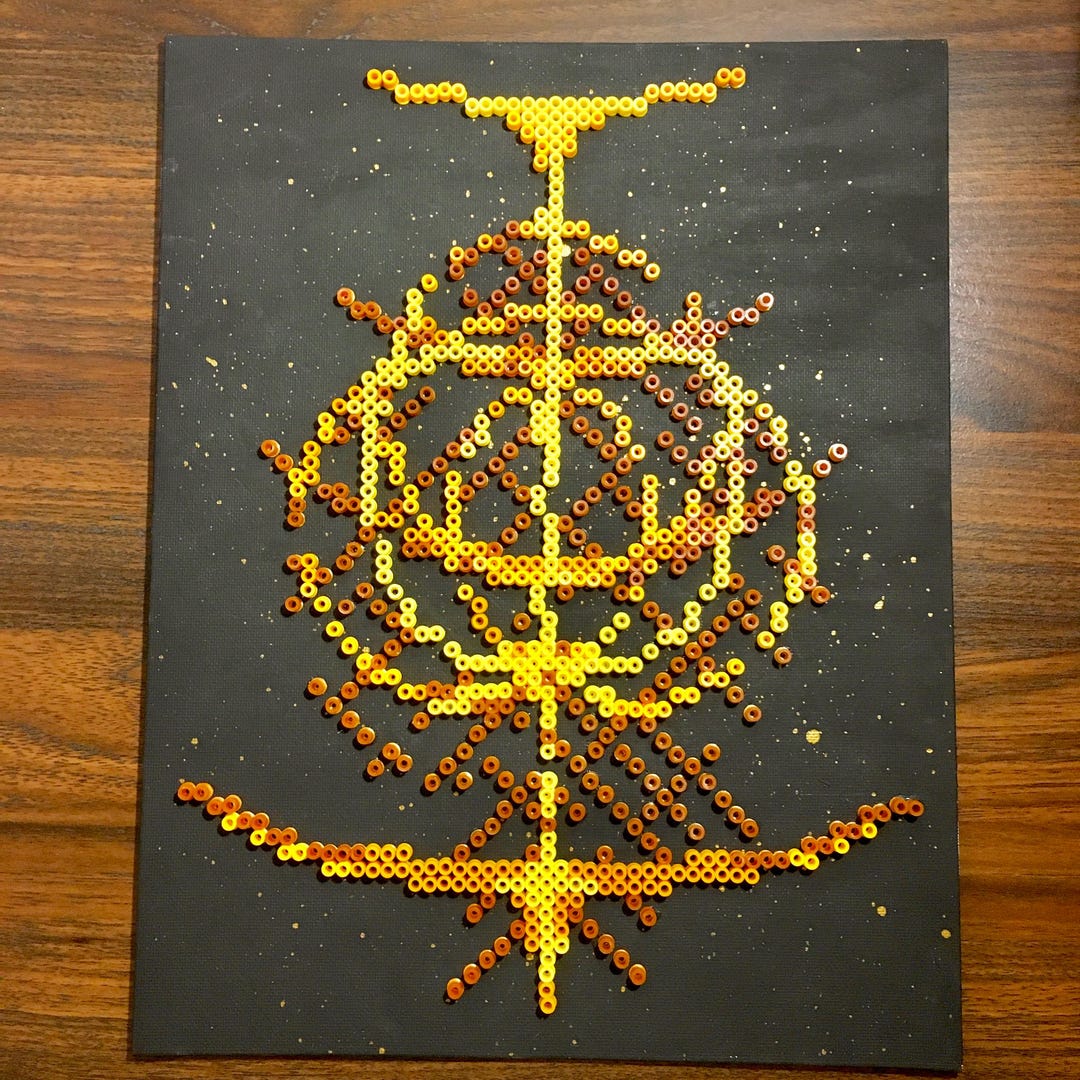 Elden Ring Canvas, Perler Bead Canvas Wall Art - Etsy