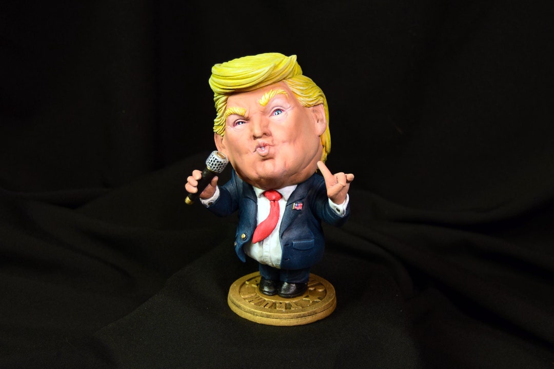 Handmade Donald Trump Chibi Sculpture - Etsy