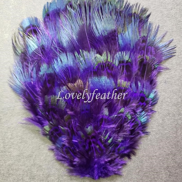 Purple Feathers - Etsy