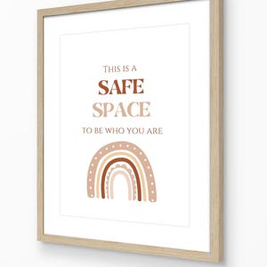 Safe Space Poster - Etsy