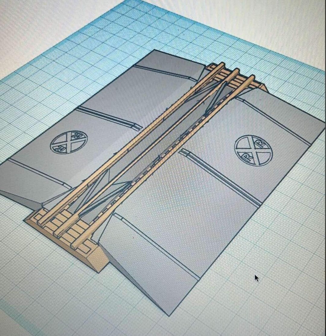 Lionel Fastrack Re-railer Road Crossing - 3D File - Etsy