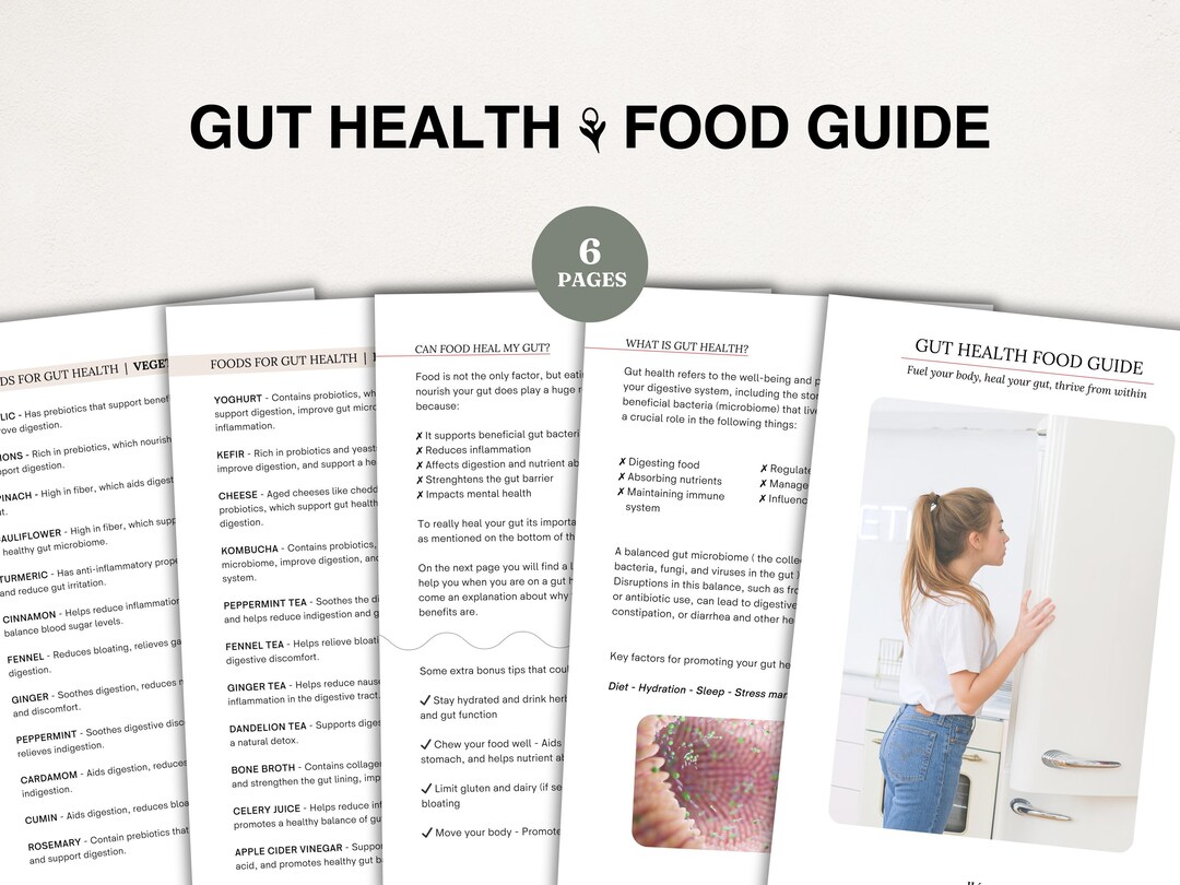 Gut Health Food Guide | Optimal Gut Health Nutrition | Digestion and ...