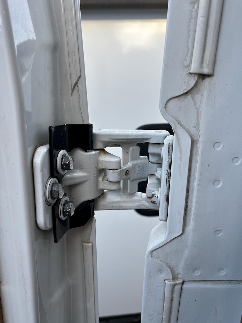 Ford Transit Driver's Side Rear Door Mounts for 253 Degree Hinges (aka ...