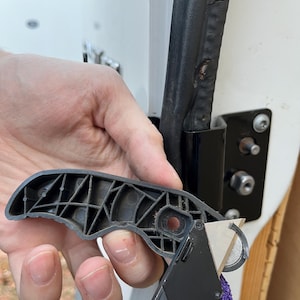 Ford Transit Driver's Side Rear Door Mounts for 253 Degree Hinges (aka ...