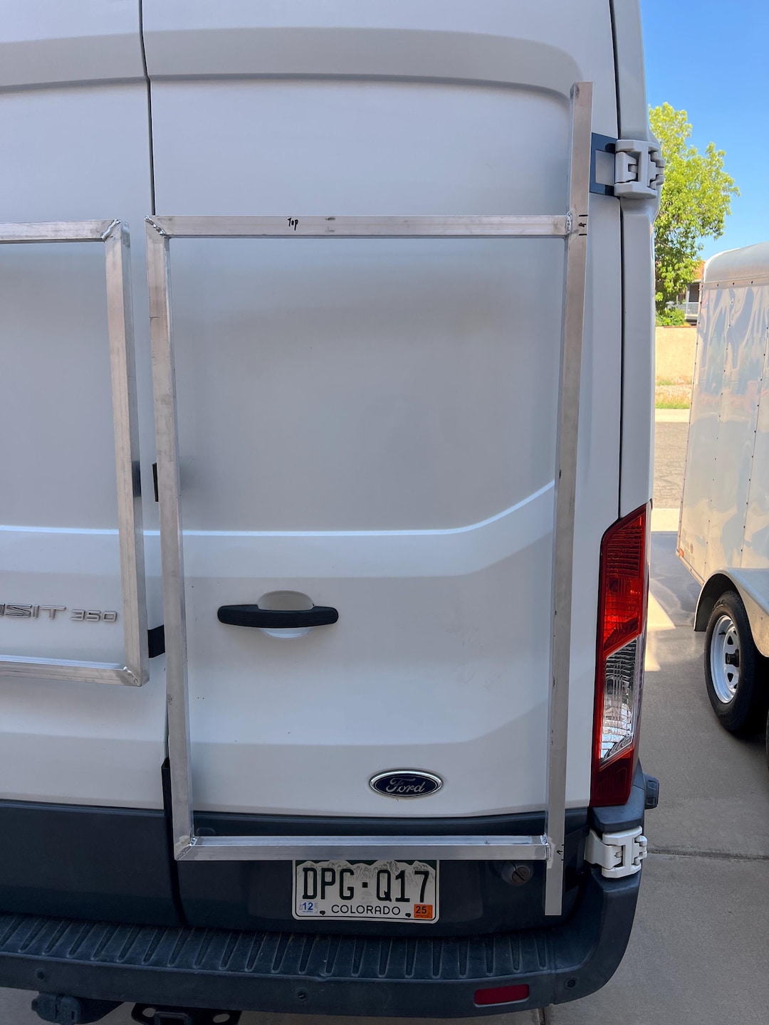 Ford Transit Passenger's Side Rear Door Mounts for 253 Degree Hinges ...