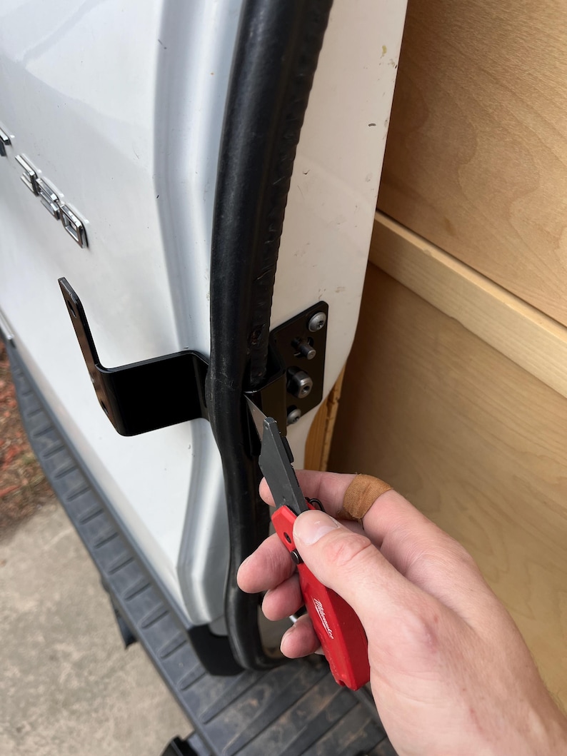 Ford Transit Driver's Side Rear Door Mounts for 253 Degree Hinges (aka ...