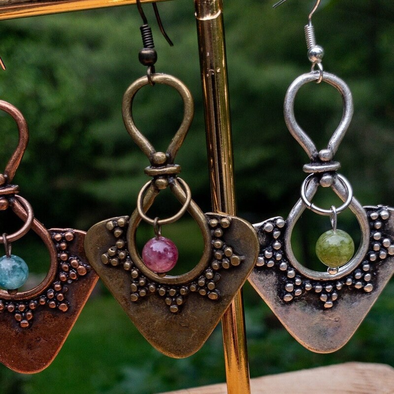 Boho Earrings - Etsy