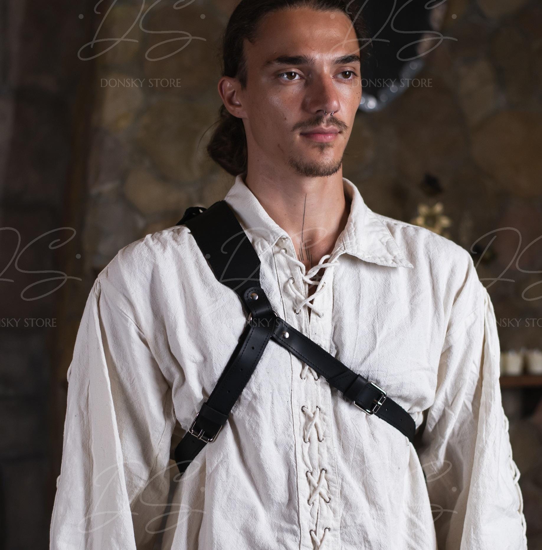 LARP Sword Holder, Sword Back Harness, Back Sword Sheath, Larp Sword ...