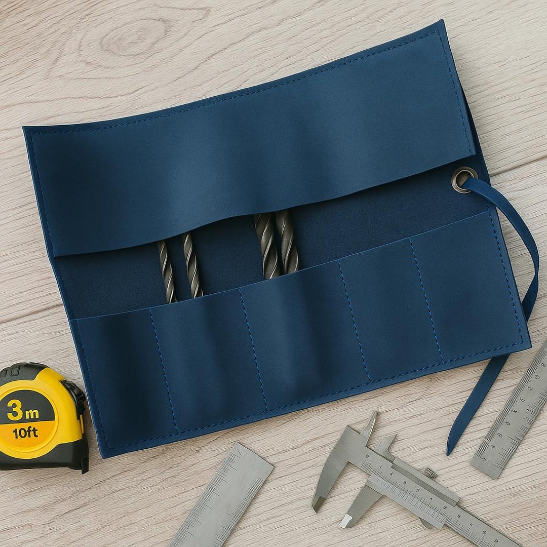 Leather Chisel Tool Roll,custom Leather Tool Case,roll up Tool Bag ...