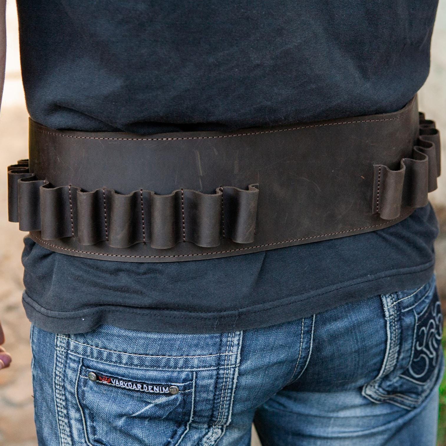 Leather Cartridge Belt, Shotgun Shell Belt Leather, Ammo Belt, Shotgun ...