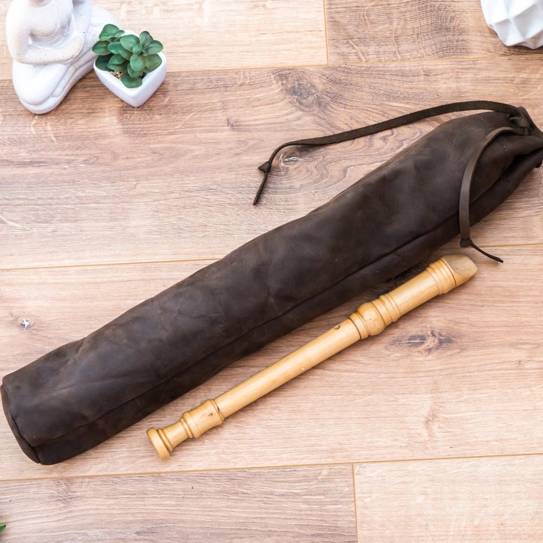 Leather Recorder Case, Tin Whistle Pouch Personalized, Alto Recorder ...