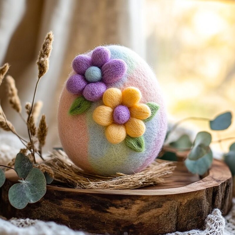 Felt Easter Eggs - Etsy