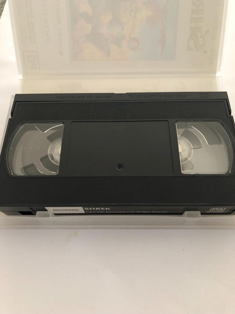 Shrek VHS Vintage Classic All-time Favourite Movie. Special Edition ...