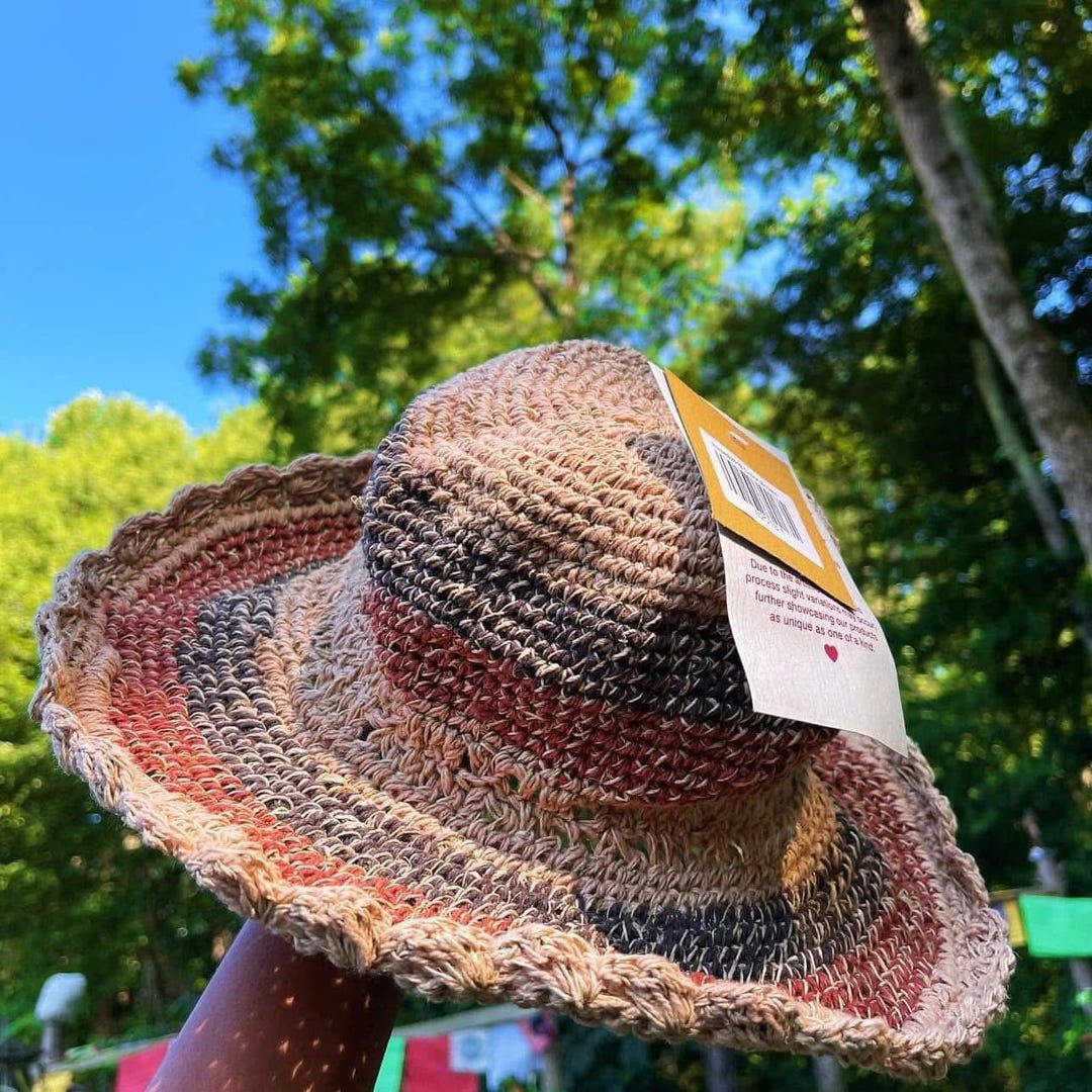 Multi-color Hemp Cotton Hat: Shapeable Brim - Etsy