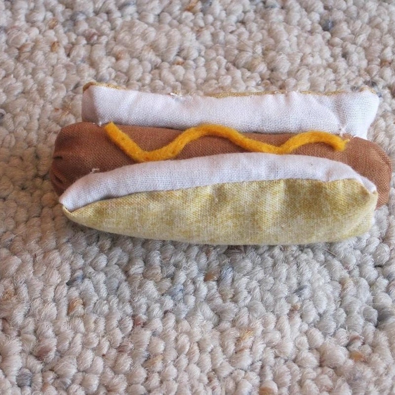 Cat Hot Dog Toy - Etsy