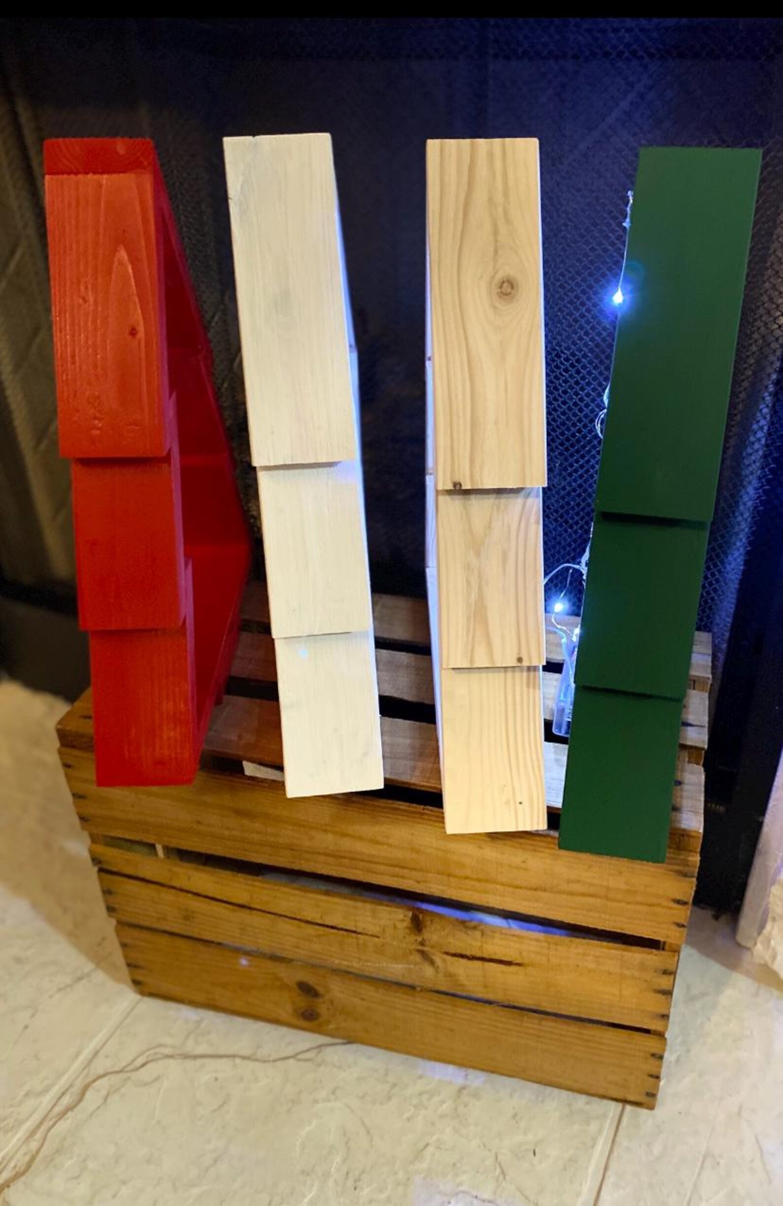 Rustic Wood Christmas Tree Country Christmas Christmas Decor | Holiday ...