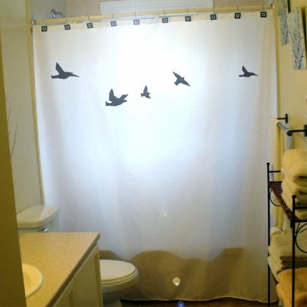 Bird Shower Curtains - Etsy