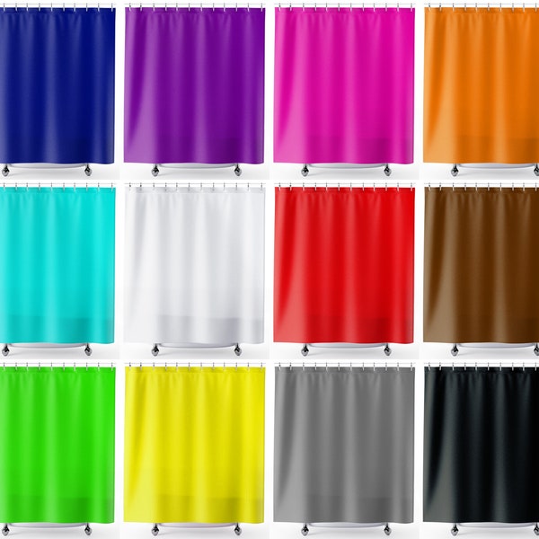Rose Color Shower Curtains Etsy