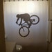 Mountain Bike Shower Curtain, Bicycle Bicyclist Biking, Kids Bathroom ...
