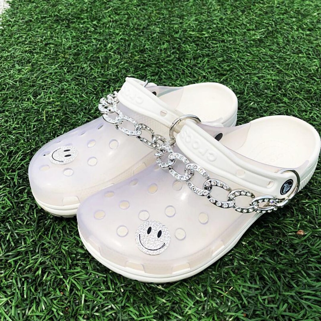 Metal Diamond Shoe Chain: Clog Charms, Holiday Decoration - Etsy
