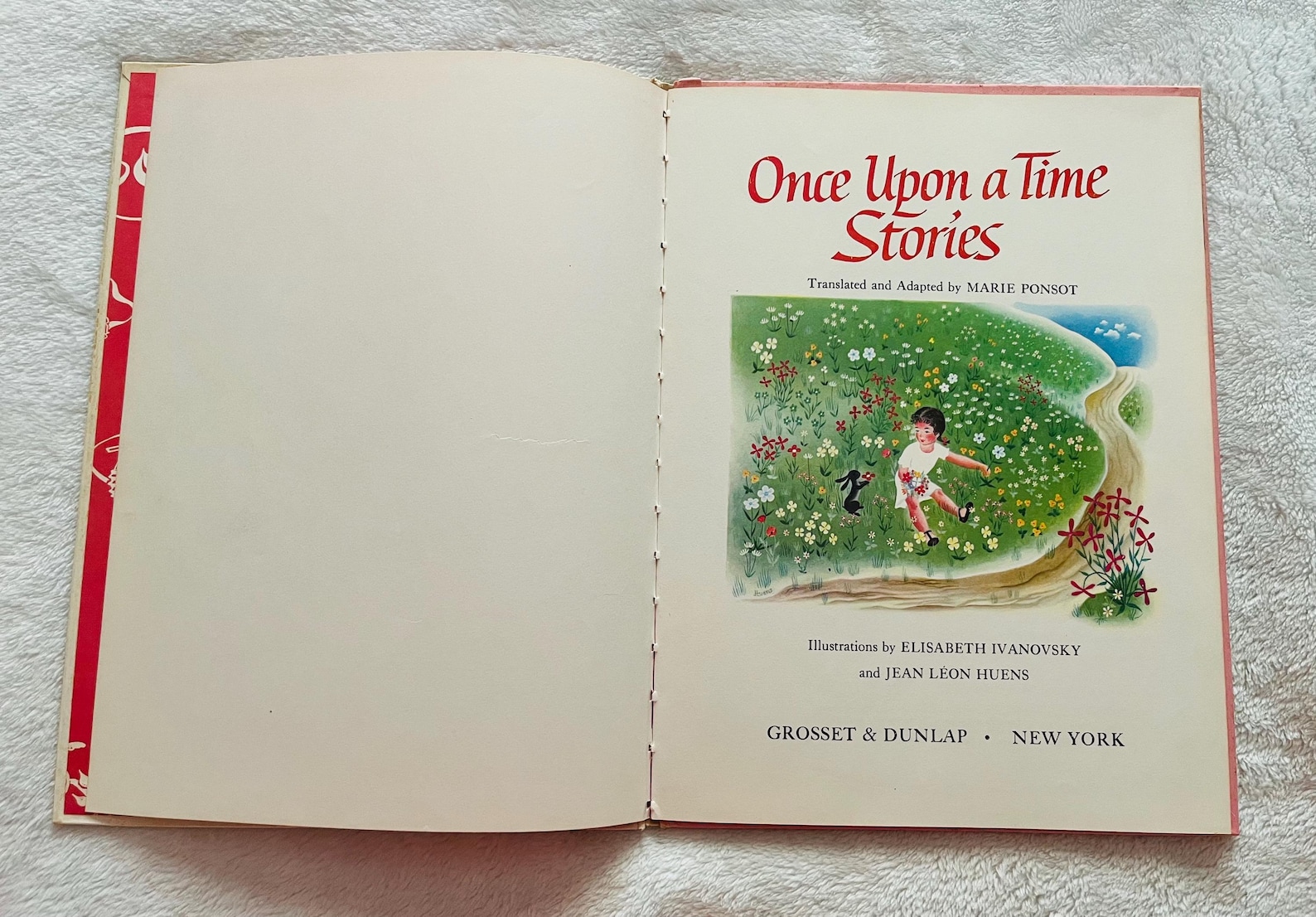 Once Upon A Time Stories Book 1959 Hardcover Good Condition - Etsy