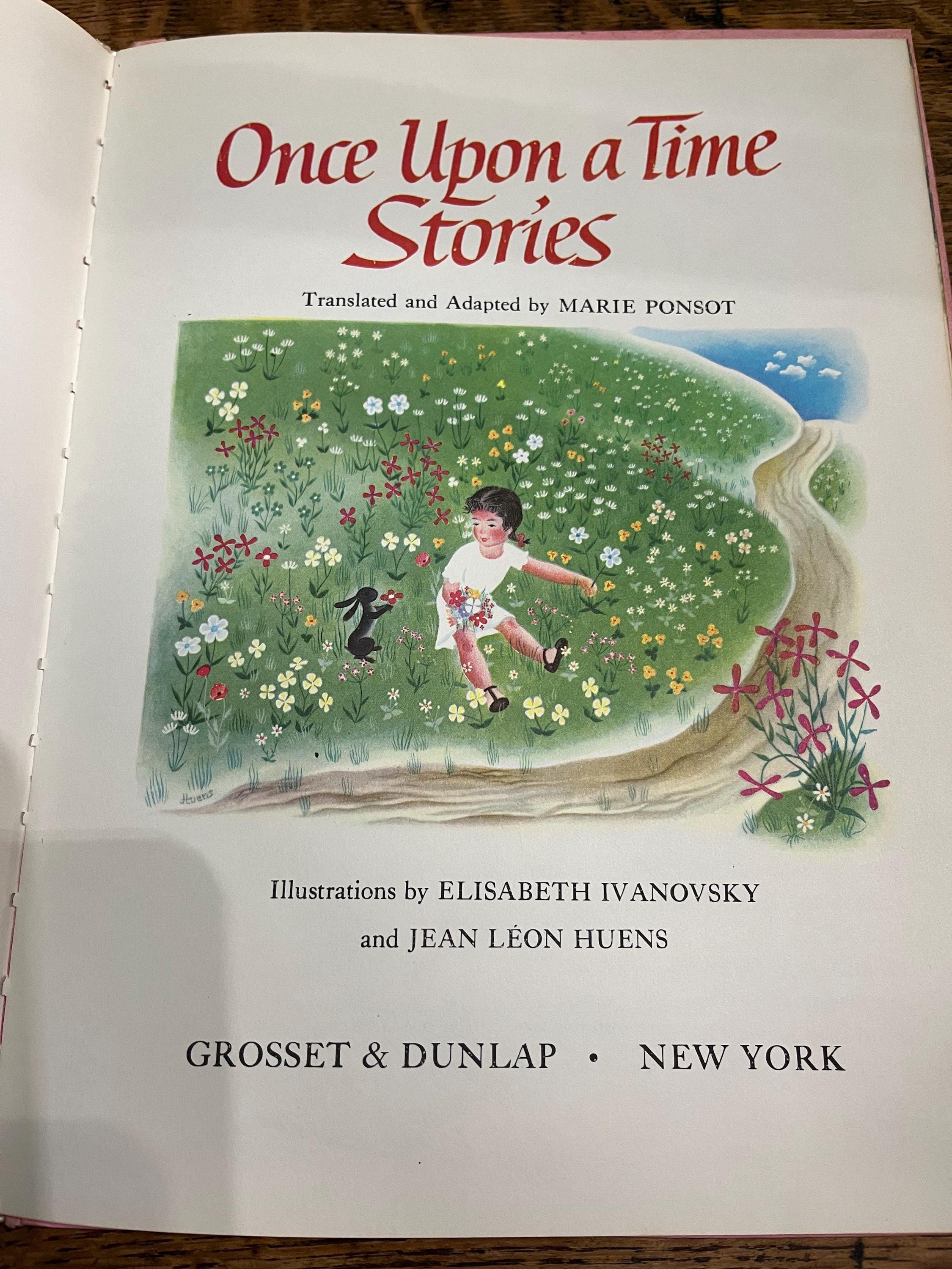 Once Upon A Time Stories Book 1959 Hardcover Good Condition - Etsy