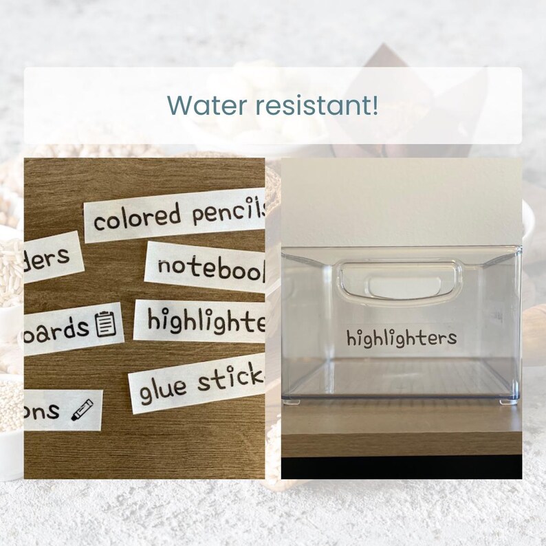 Classroom Organizing Labels - Etsy