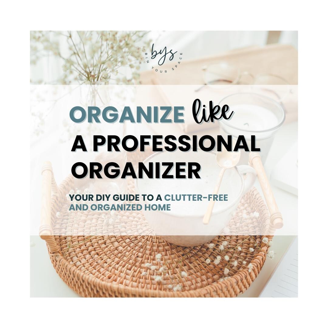 Home Organization Guide: DIY Professional Organizer (PDF ...