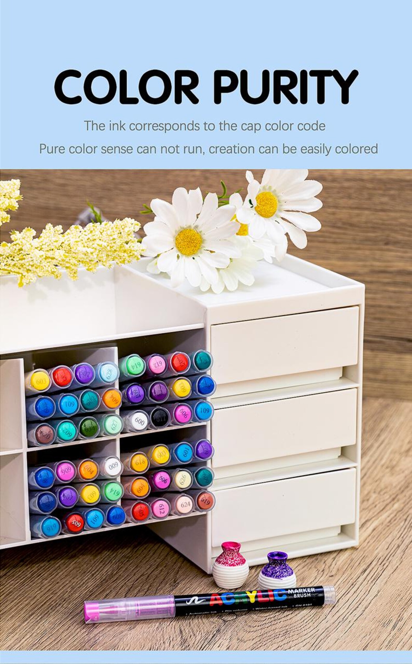 Smooth Ink Marker Designed for Artists, Loved by All 120 Color Set - Etsy