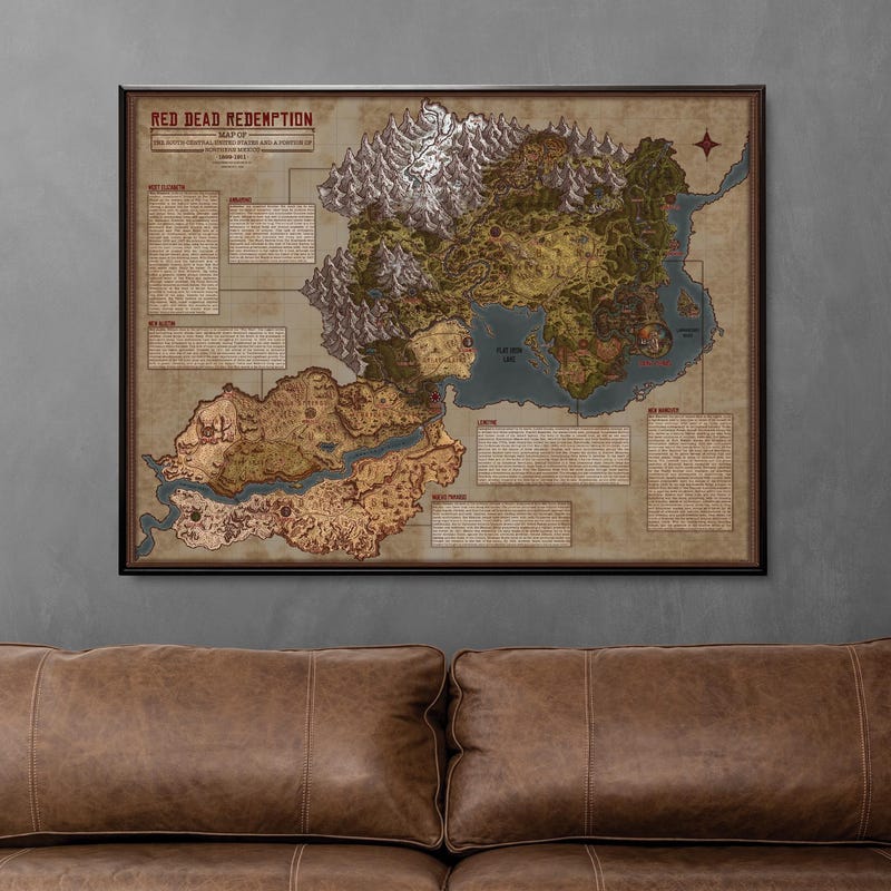 Red Dead Redemption 2 Merch - Etsy