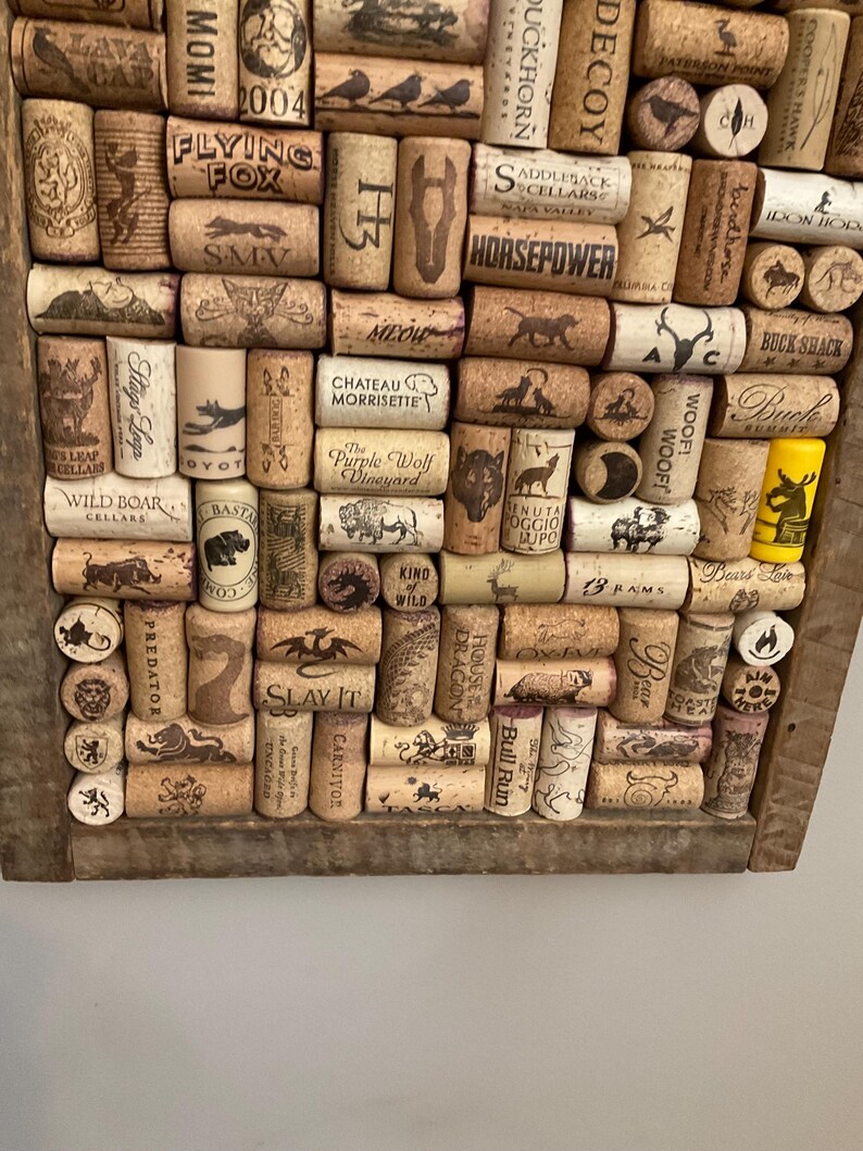 Coolest Cork Message Board All About Animals - Etsy