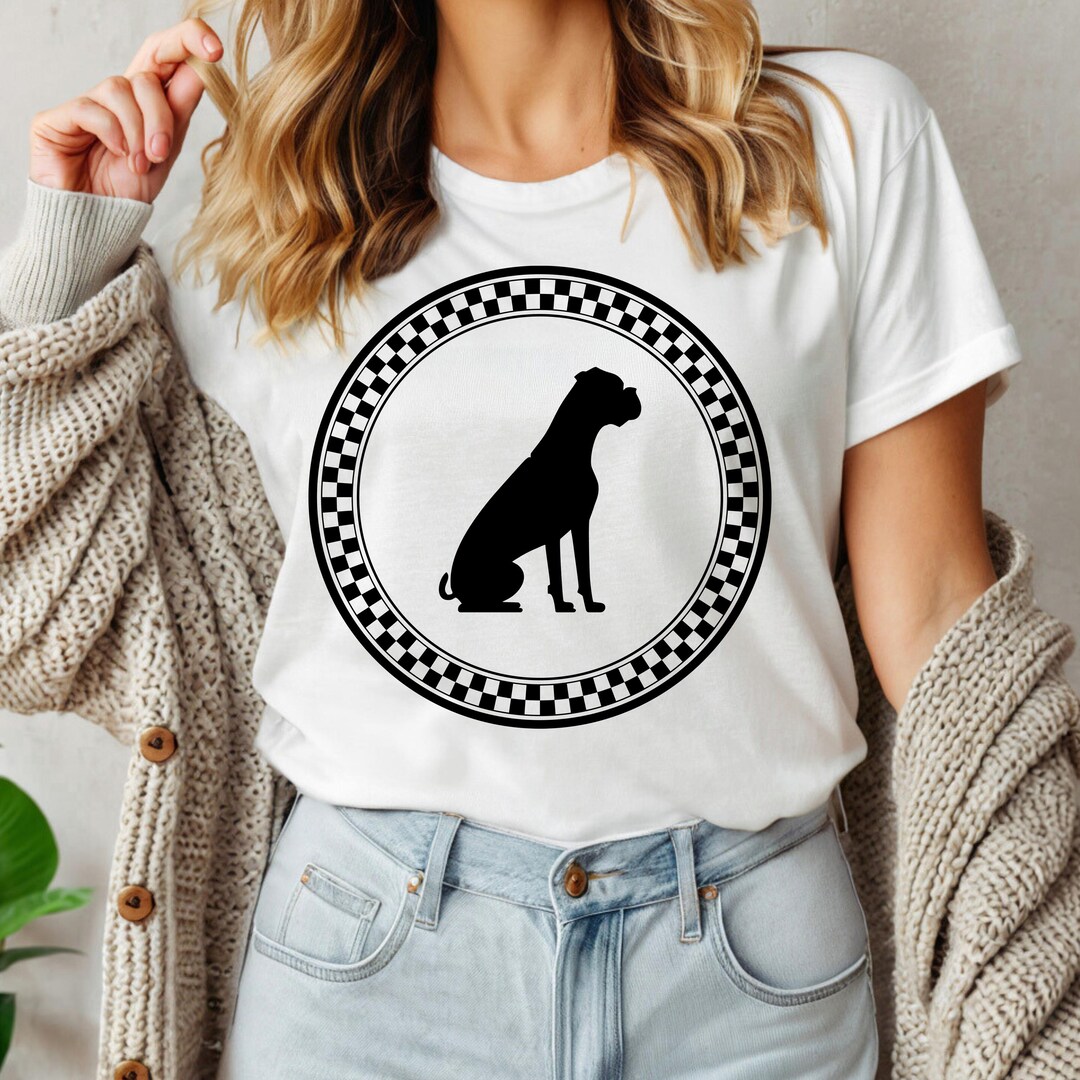 Boxer Dog Shirt, Short-sleeve Unisex T-shirt, Boxer Dog Gifts, Dog ...