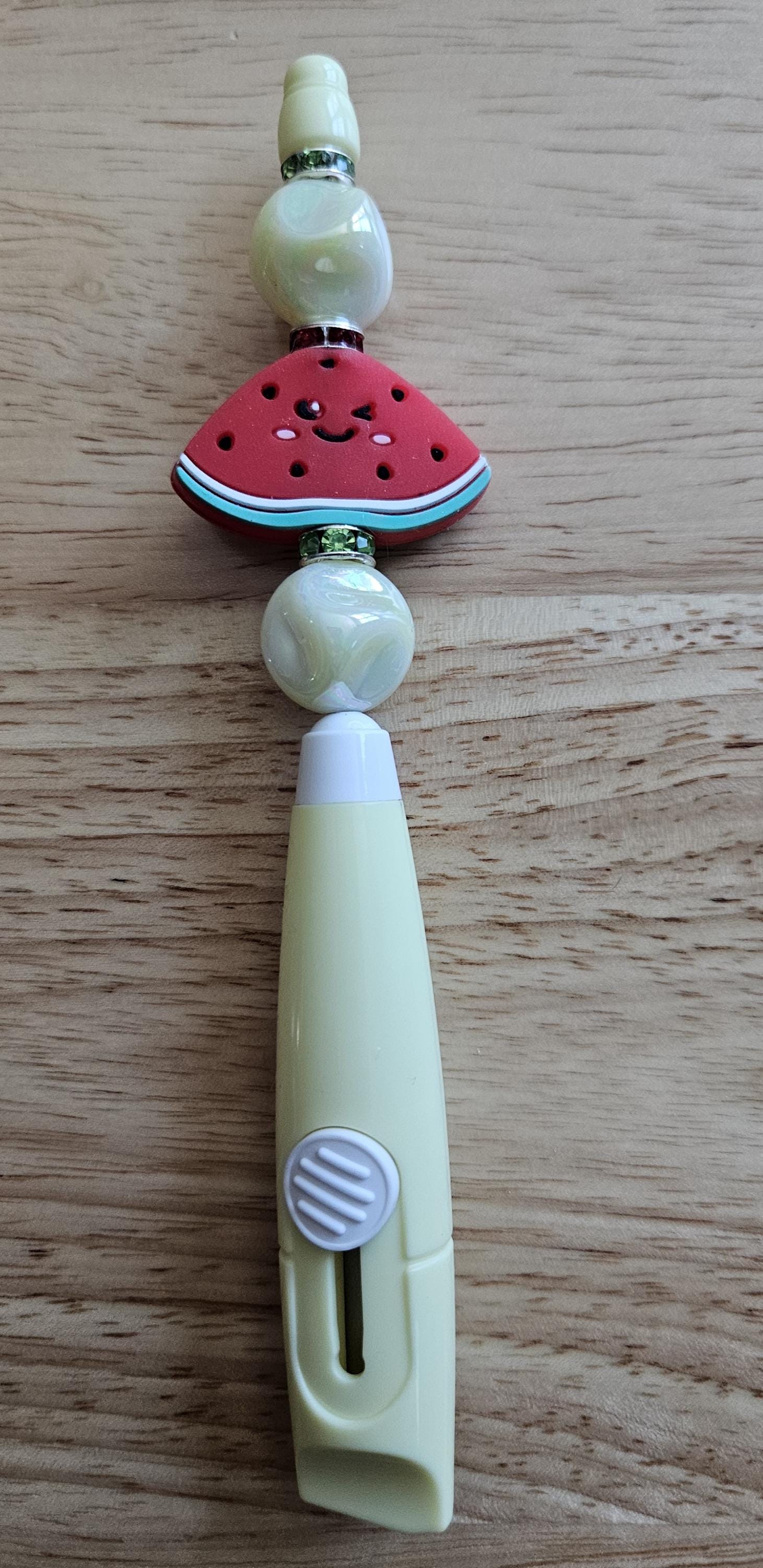 Beaded Box Cutter Beaded Desk Asseccory Watermelon Coffee - Etsy