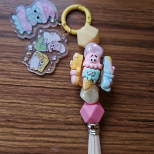 Fun Character Keychains ~ Under the Sea | Beaded Keychain | Acrylic ...