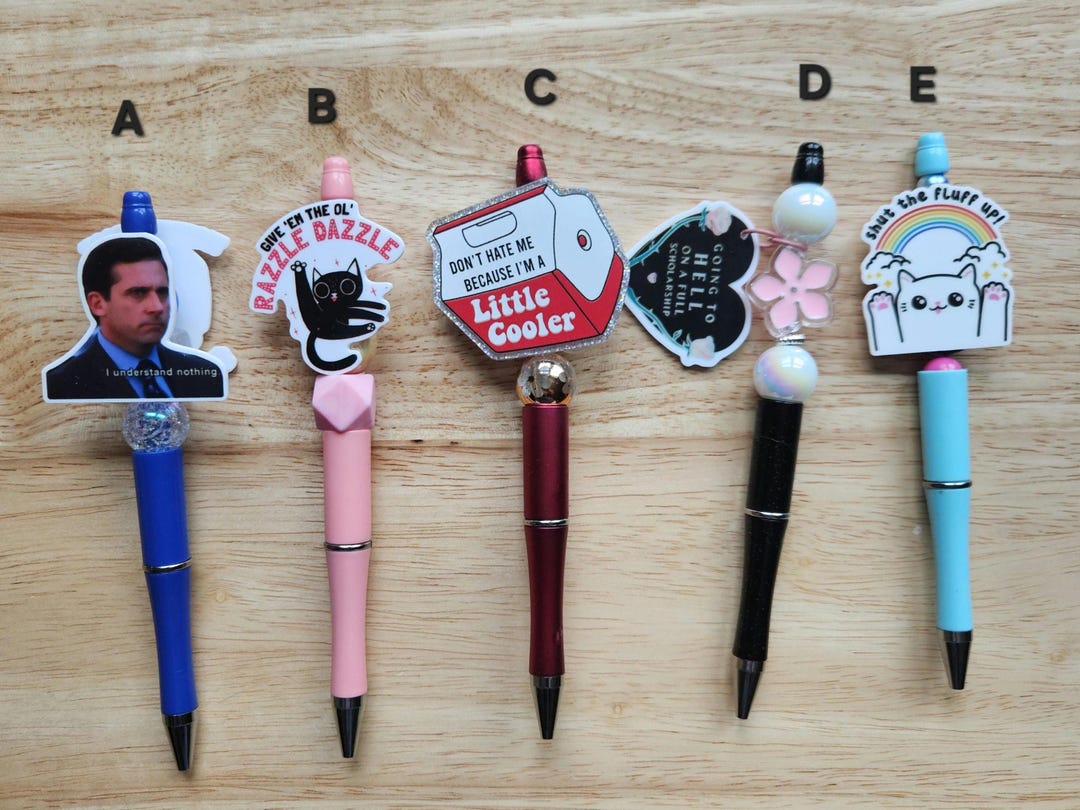 Comical Beaded Pens | That's What She Said | Funny Cats - Etsy