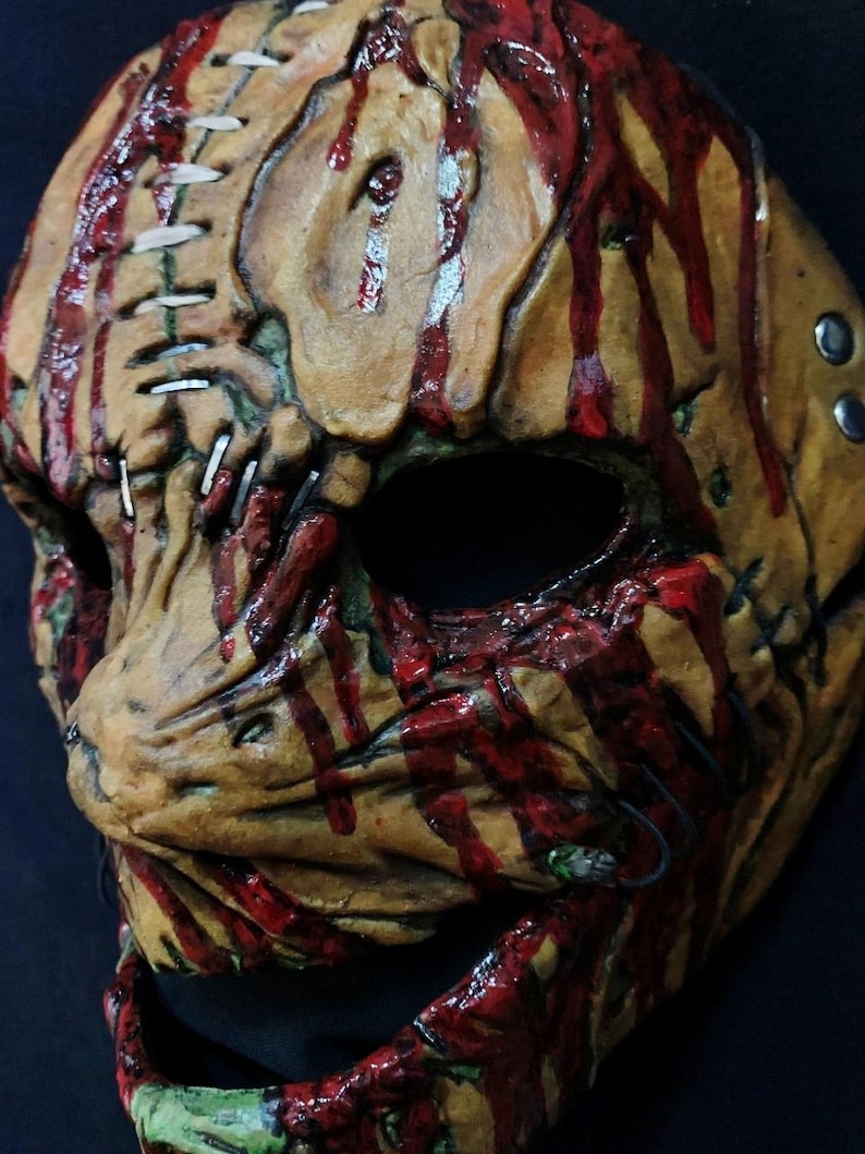 Máscara de tallador de calabazas - Etsy España