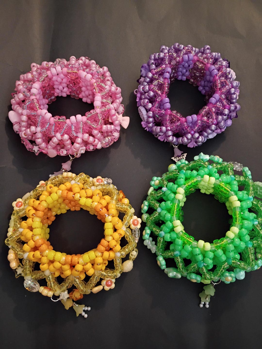 Fairy Epic UFO Cuffs, EDM Rave Kandi Bracelets - Etsy
