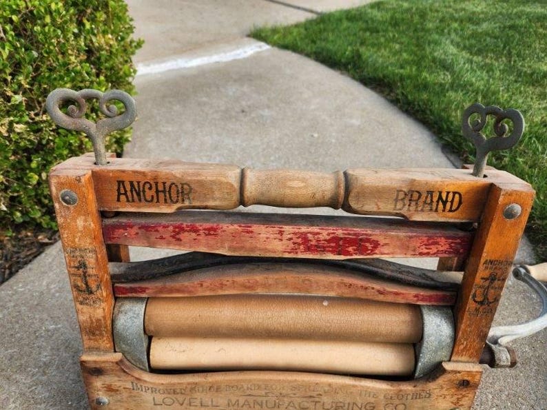 Vintage Anchor Brand Wringer Washer Machine Roller - Etsy