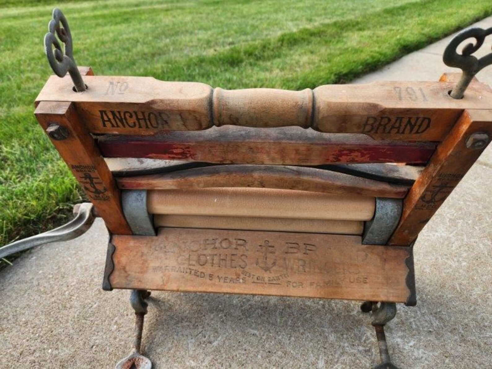 Vintage Anchor Brand Wringer Washer Machine Roller - Etsy