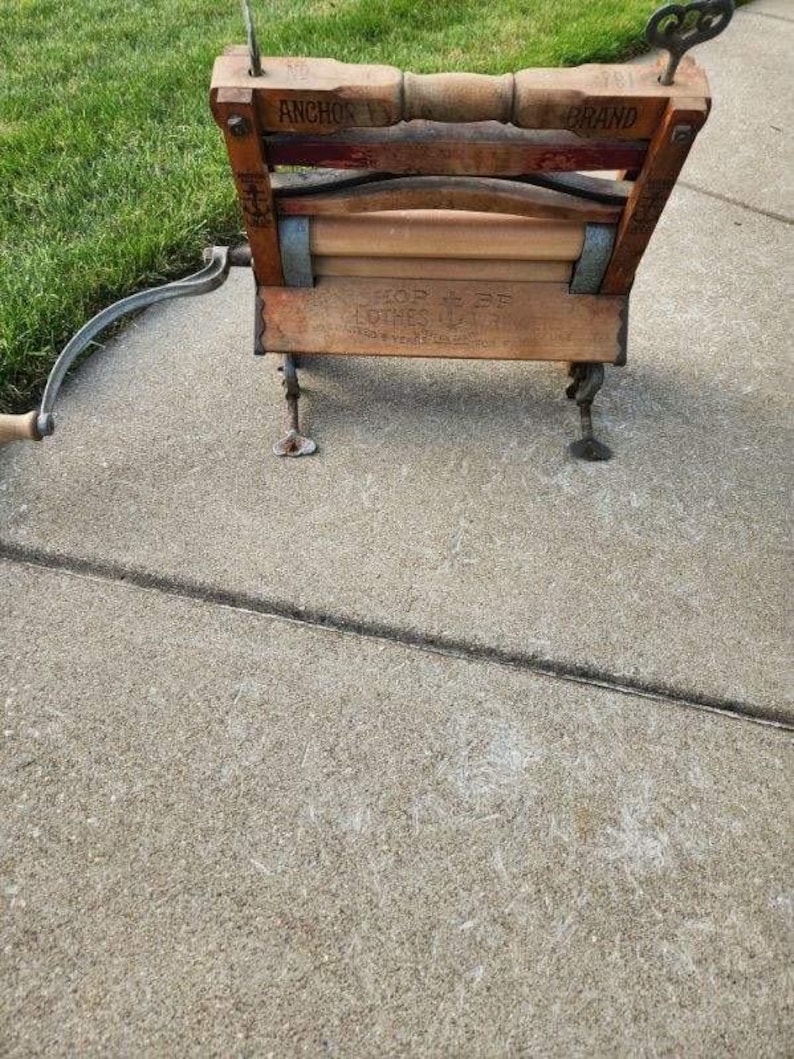 Vintage Anchor Brand Wringer Washer Machine Roller - Etsy