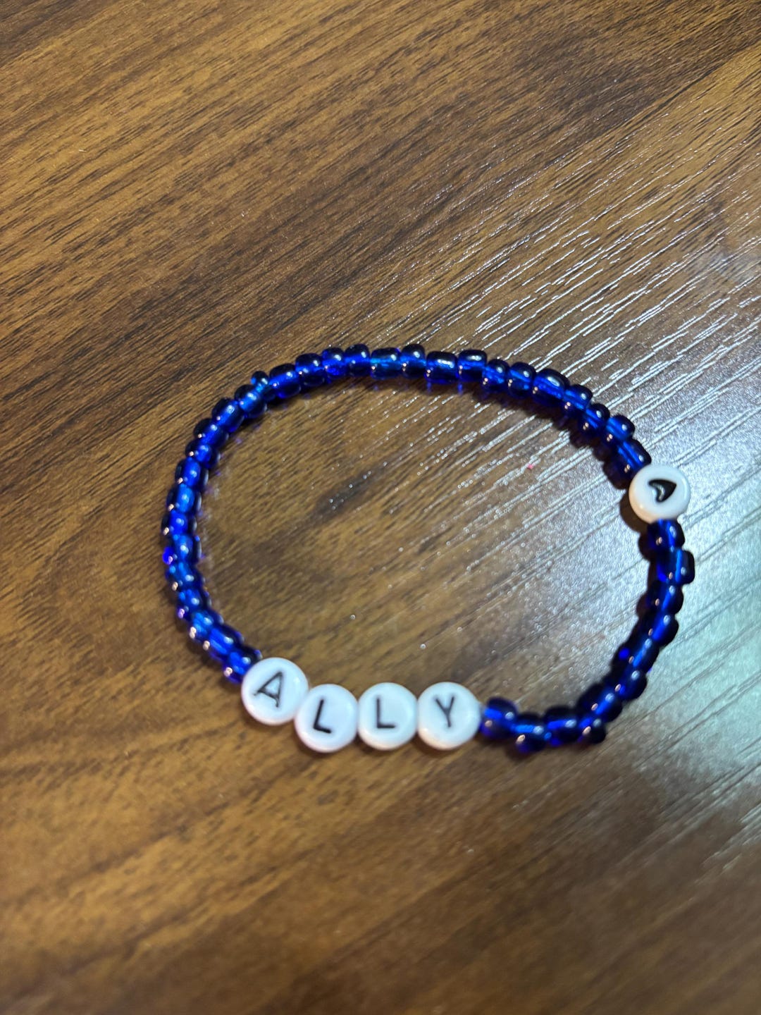 Blue Movement Ally Friendship Bracelet - Etsy