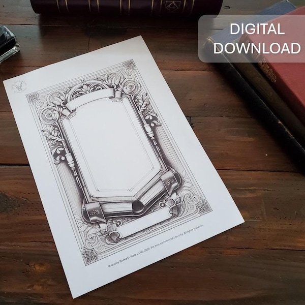 Blank Bookplates - Etsy UK